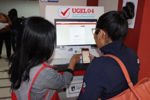 MINEDU EN LINEA REEMPLAZA A MESA DE PARTES VIRTUAL DE LA UGEL 04 | UGEL 04