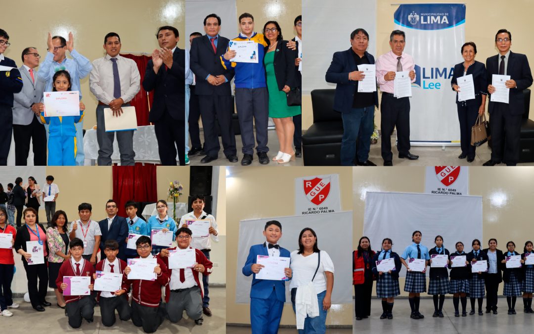 ESTUDIANTES Y DOCENTES DE UGEL 04 GANADORES DE CONCURSOS EDUCATIVOS SON ...