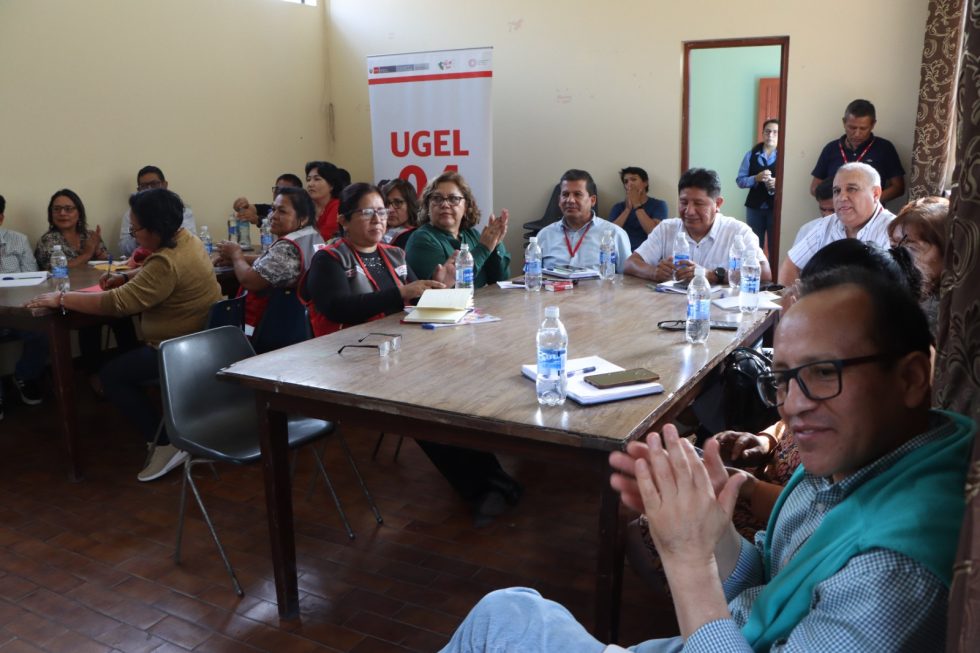 ÓRGANOS DE LÍNEA DE UGEL 04 Y DRELM SOSTIENEN REUNIÓN TÉCNICA PARA ...